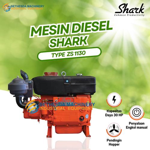 Jual Diesel Engine SHARK ZS 1130 30HP/ 30 HP - Mesin Penggerak 30 PK Solar - ZS 1130WO - Kota ...