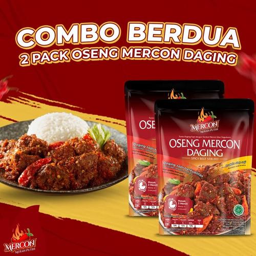 Jual HEMAT COMBO BERDUA OSENG MERCON DAGING 150 GRx2 MERCON MERAH PUTIH ...