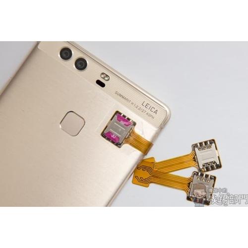 Jual Nano to Nano / Micro Sim Adapter tambah Extender Hybrid slot dual ...