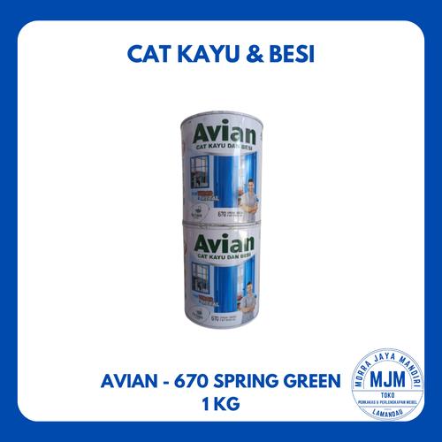 Jual Cat Kayu & Besi Avian 670 Spring Green 1 kg - Kab. Lamandau ...