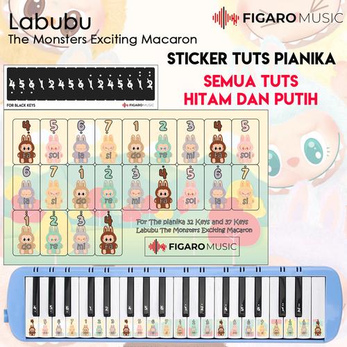 Jual Stiker Pianika 37 Keys, 32 Keys - Sticker Tuts Pianika Melodica ...