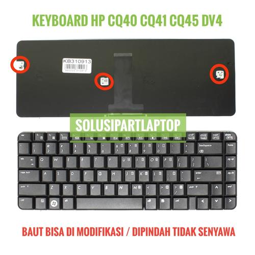 Jual Keyboard Compaq CQ40 CQ41 CQ45 DV4 - CQ40/ CQ41/ DV4 - Kota ...