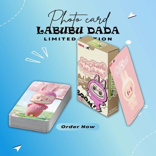 Jual PHOTOCARD LABUBU DADA PREMIUM 25 SHEET - LMNSI HOLOGRAM - Kab ...