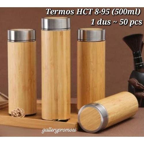 Jual Tumbler Sakura Bambu 500ml Botol air minum stainles motif bambu ...