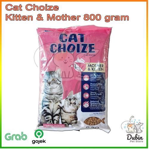 Jual Makanan Kucing CAT CHOIZE Mother & Kitten 800 Gram - Cat Food Cat ...