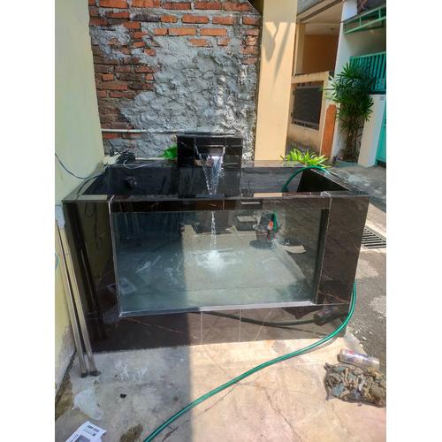 Jual Kolam ikan portable minimalis granit hitam - Jakarta Barat ...