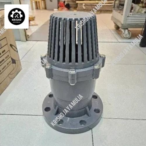 Jual foot valve pvc 8" inch flange 10k / swing foot pvc flange TAIWAN ...