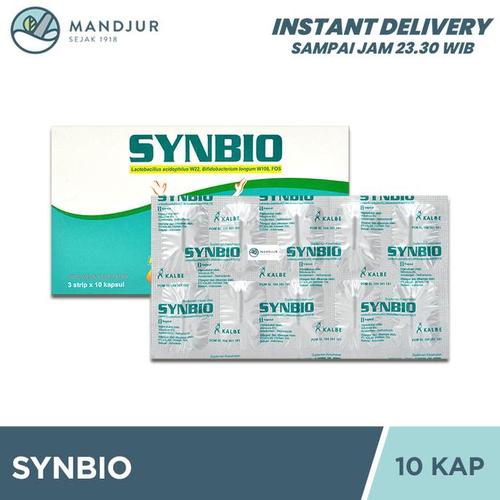 Jual ORIGINAL Synbio 10 Kapsul - Suplemen Kesehatan Pencernaan ...