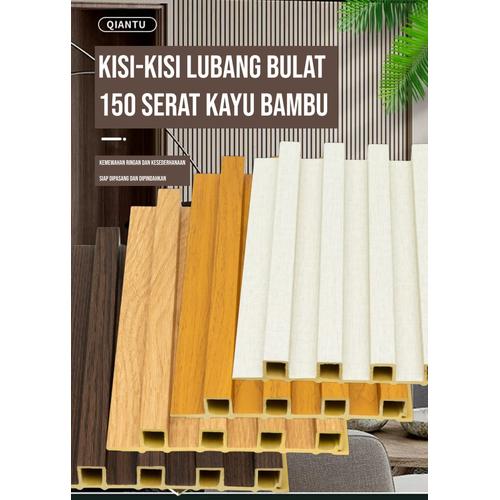 Promo [LAIV] Wallpanel Akira Series PVC Wood Panel Kisi Kisi Panel PVC ...