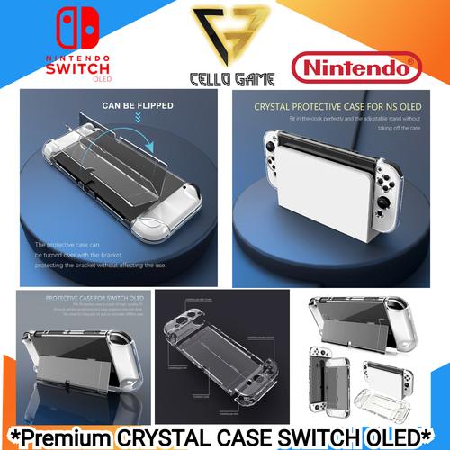 Jual CRYSTAL CASE NINTENDO SWITCH OLED MIKA CASING SWITCH OLED ...