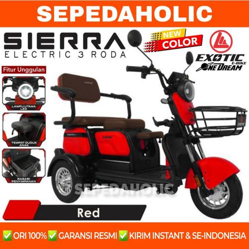 Jual Sepeda Listrik EXOTIC SIERRA Electric E Bike 800 Watt By Pacific ...