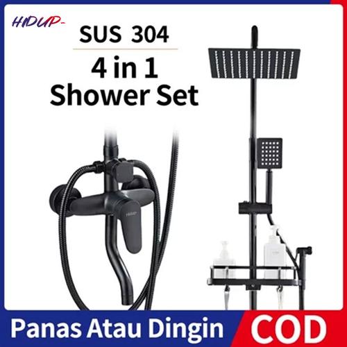Jual SUS 304 Shower Set Shower Kamar Mandi Rain Shower Kotak Shower ...
