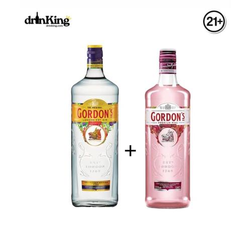 Promo Gordon's Premium Dry Gin 750 ml + Gordon's Premium Pink Gin 750 ...