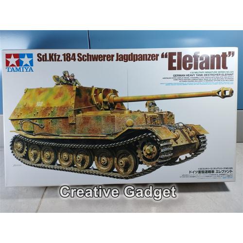 Jual German Heavy Tank Destroyer Elefant - Model Kit Tamiya 1/35 Sdkfz ...