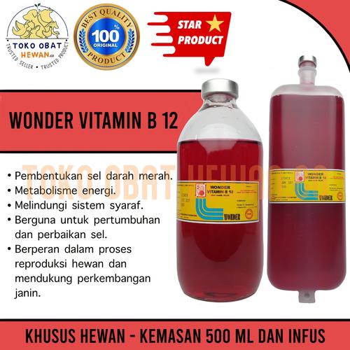 Jual WONDER Vit B12 injeksi 500 ml dan Infus PRE ORDER - Jakarta Timur ...
