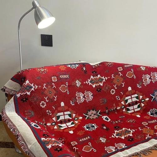 Jual PRODUK BARU!! SELIMUT SOFA SELIMUT KURSI MOTIF BOHEMIAN - E ...