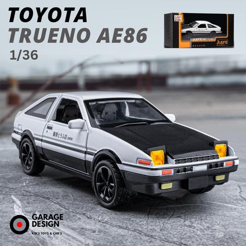 Jual (Ada Lampu & Suara) Diecast Mobil 1:36 Toyota Trueno AE86 Initial ...
