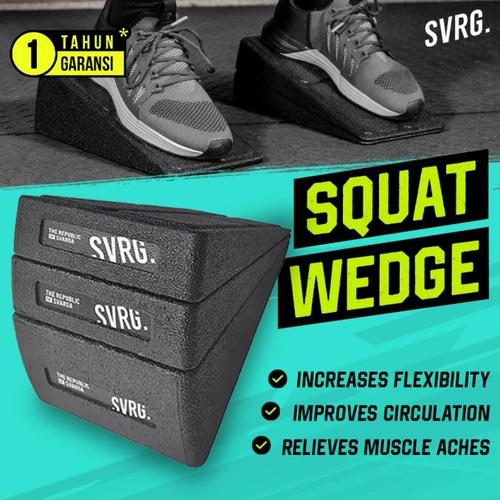 Jual SVRG. Squat Wedge Block - Squat Wedge 3 Heights - Portable Squat ...