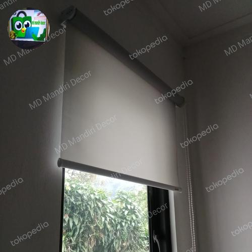 Jual Roller blind jendela / minimalis custom ukuran dan warna per meter ...