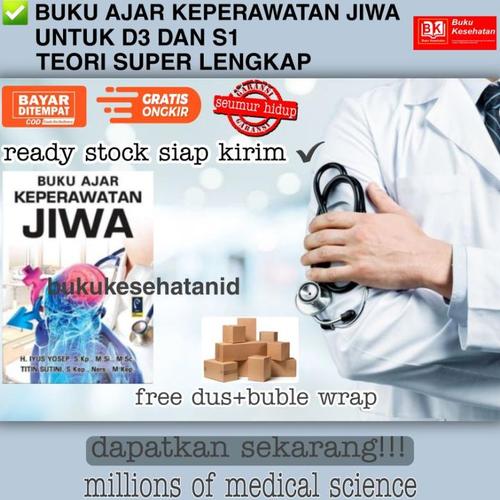 Jual Original Buku Ajar Keperawatan Jiwa - Untuk D3 Dan S1 Pelengkap 3 Buku Ppni Keperawatan ...