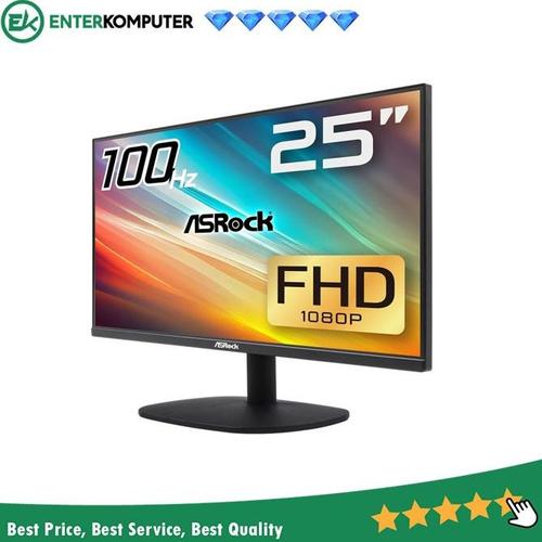 Jual Monitor ASRock Challenger CL25FF 24.5" FHD IPS 100Hz with AMD ...
