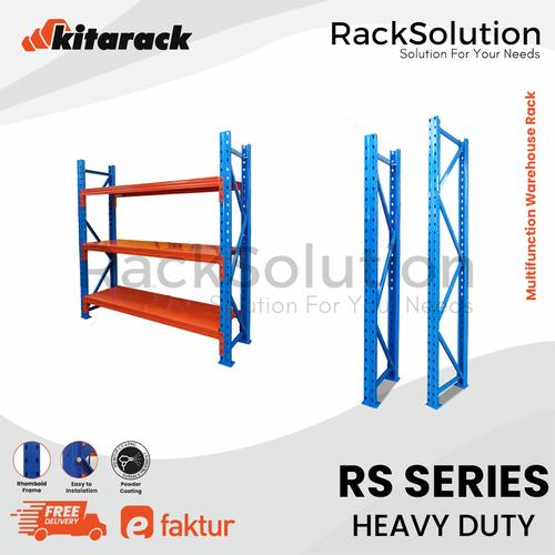 Jual RF Tambahan Frame Tiang KITARACK RS Series Rack Gudang Heavy Duty ...