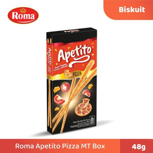Jual Roma Apetito Rasa Pizza / Sour Cream / BBQ Box 48gram - BBQ ...