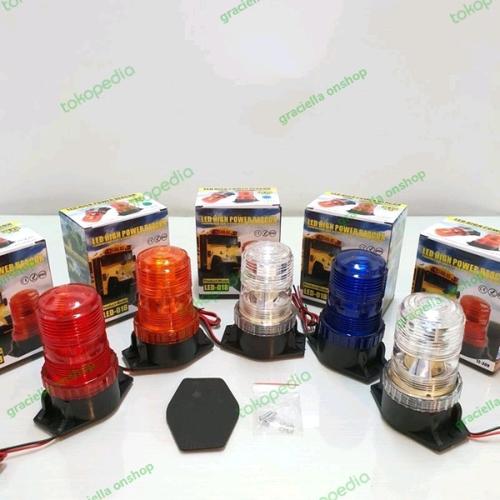 Jual Lampu Rotator flash mini 12v - 24 volt motor dan mobil | Rotary ...