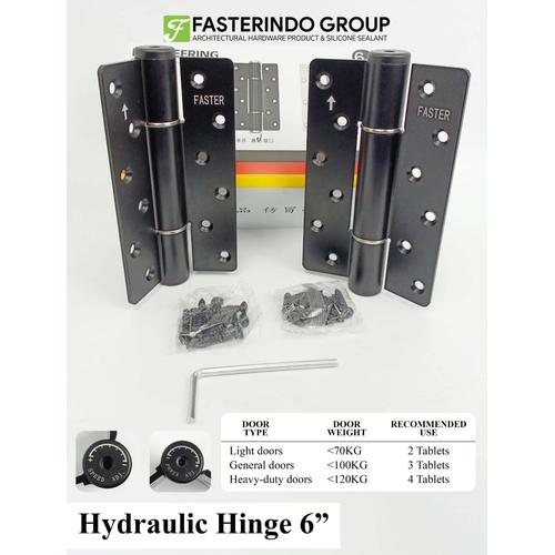 Jual ENGSEL HIDROLIK HITAM ENGSEL HYDROLIC HYDRAULIC HINGE BLACK 6 ...
