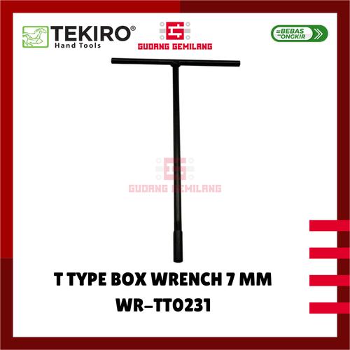 Promo Tekiro T Type Socket 7 mm T Type Box Wrench - WR-TT0231 - Kota ...