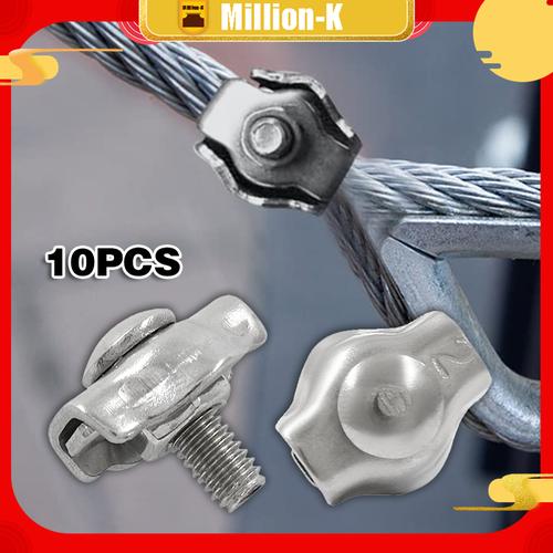 Jual 10PCS Pengait Kawat Seling Stainless Steel M2 Crimp Ferrule Wire ...