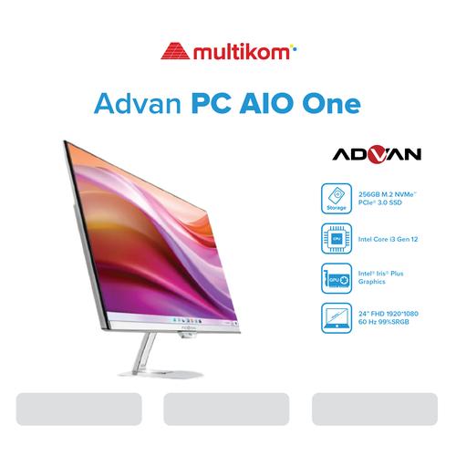 Promo PC AIO Advan One PC i3 1215U 8GB 256GB SSD 24″ FHD W11 Cicil 0% ...