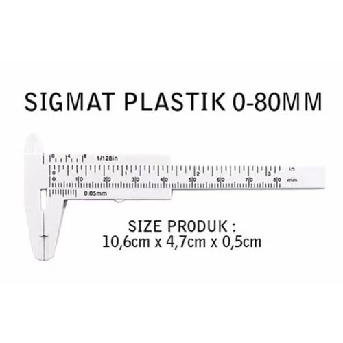 Jual VERNIER CALIPER SIGMAT JANGKA SORONG PENGGARIS UKUR DIAMETER ...