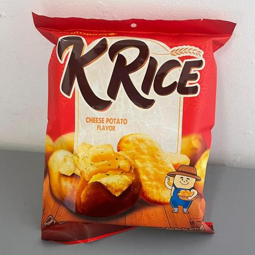 Jual DelfiOrion K'Rice Krekers Beras Cheese Potato Flavour Isi 14 ...
