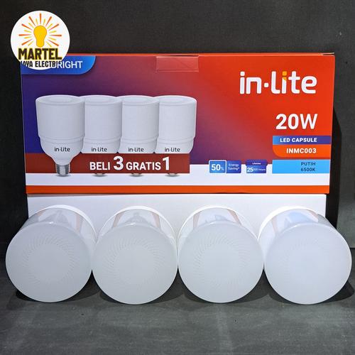 Jual Lampu Inlite Led Capsule 20 Watt Multipack IN-LITE INMC003 20W ...