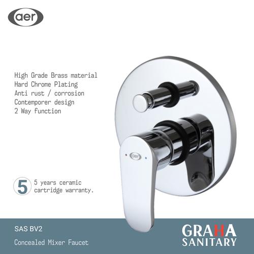 Jual AER SAS BV2 Kran Tanam Shower Tembok Panas Dingin 2 Fungsi Keran Minimalis - Kota Surabaya ...