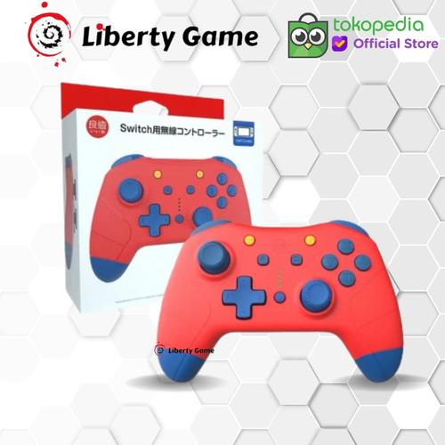 Promo Nintendo Switch Pro Controller 2G Super Mario Odyssey Colors (NFC ...