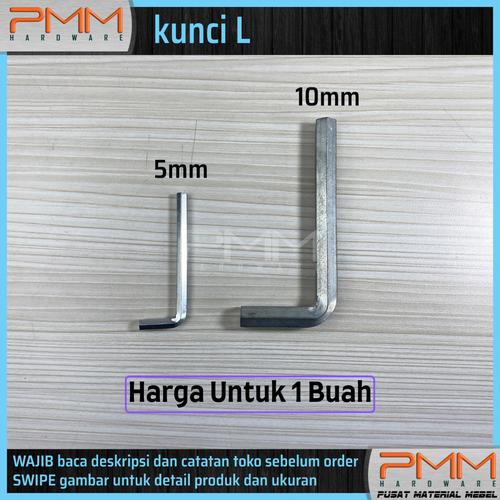 Jual kunci L | harga untuk satuan ukuran 5mm 10mm - 10mm - Kab ...