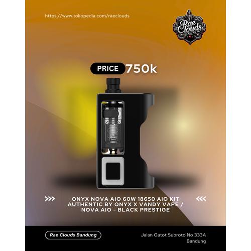 Promo Onyx Nova AIO 60W 18650 AIO Kit Authentic by Onyx x Vandy Vape ...