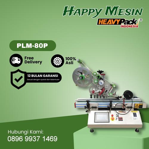 Jual Automatic Labeling Machine PLM-80P Mesin Label Flat & Kotak ...
