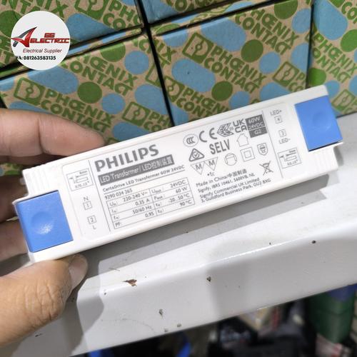 Jual Ballast Travo LED Transformer Certadrive 60watt 24VDC Philips ...