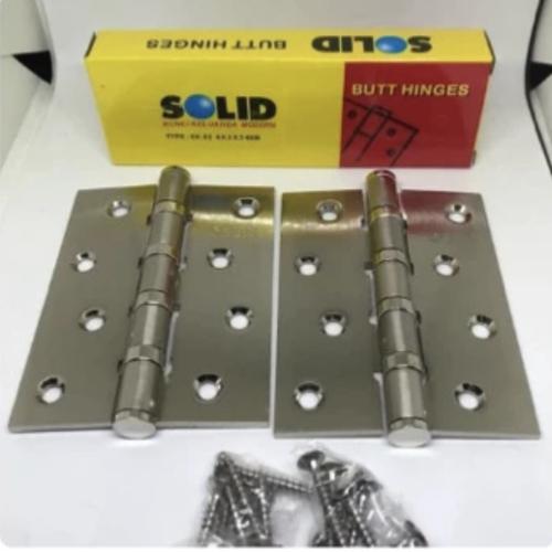 Jual ENGSEL PINTU SOLID EK 02 4X3X3 4BB SN - STEEL HINGES - Kota Tangerang - Express Bangunan ...