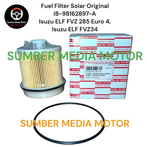 Jual Isuzu Fuel Filter Solar Atas Original I8-98162897-A Isuzu ELF FVZ ...
