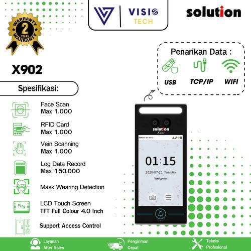 Jual Solution X902/ Mesin Absensi - Jakarta Timur - VISIO TECH | Tokopedia