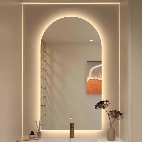 Jual Cermin LED Setengah Kapsul, Cermin Estetik Cermin Gantung Kekinian ...