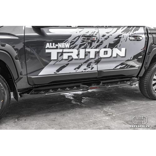Jual HAMER Sidestep Mitsubishi Triton MV 2024+ Shadow Series ORIGINAL ...