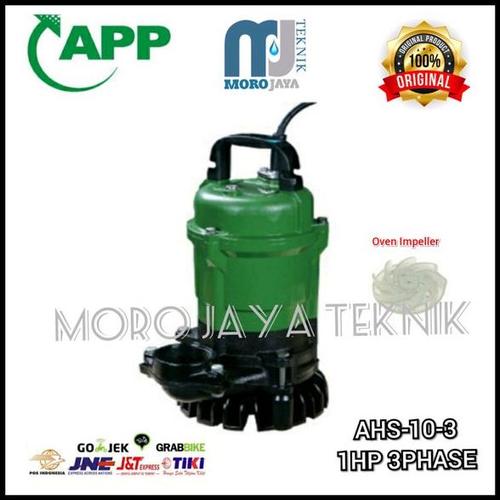 Jual Pompa Submersible APP KENJI AHS.10.3 1HP 3Phase Pompa Sampit Air ...