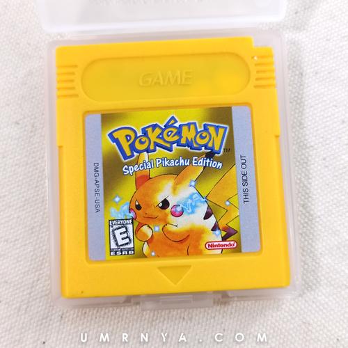 Jual Gameboy Color GBC POKEMON PIKACHU Console Nintendo Blue Yellow GB ...