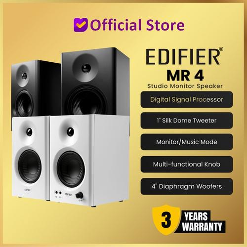 Promo Edifier MR4 MR 4 Powered Studio Monitor Speakers 4" Active ...