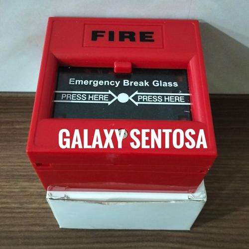 Jual EMERGENCY BREAK GLASS MERK ALBOX EBG-87R, FIRE ALARM - Jakarta ...